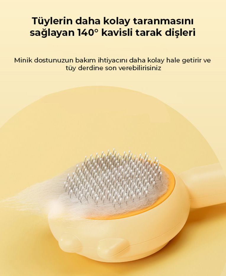 Hamburger Comb Basmalı Tarak Kulaklı